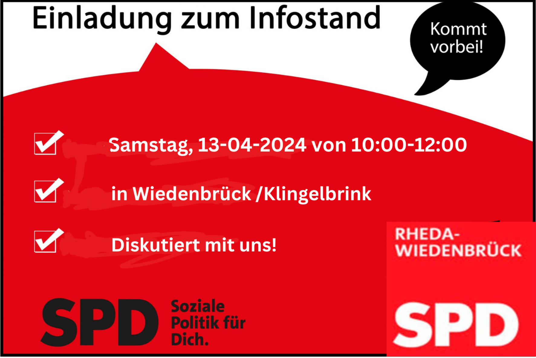 Ankündigung Info-Stand › SPD Rheda-Wiedenbrück